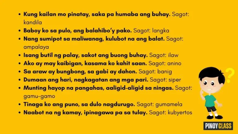 Best Logic Questions with Answer - Tagalog - Pinoy Class