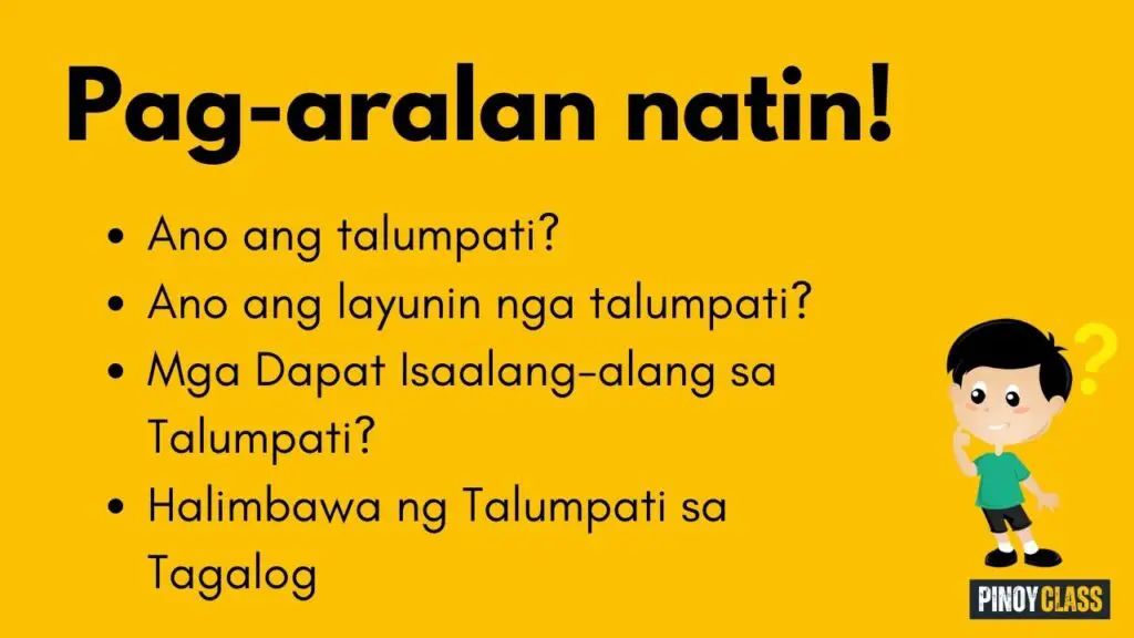 Ano ang Talumpati – Halimbawa ng Talumpati (Tagalog) - Pinoy Class