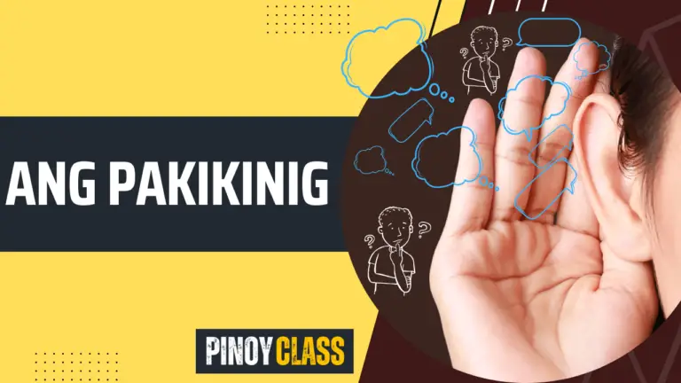 Makrong Kasanayang Pangwika: Ang Pakikinig - Pinoy Class