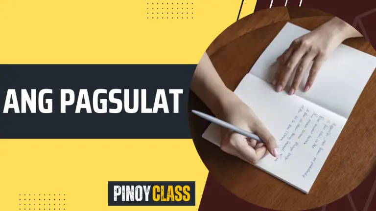 Makrong Kasanayang Pangwika: Ang Pagsulat - Pinoy Class